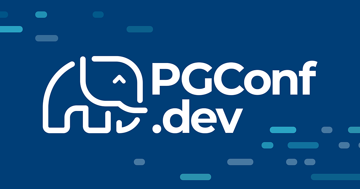 PGConf.dev 2026